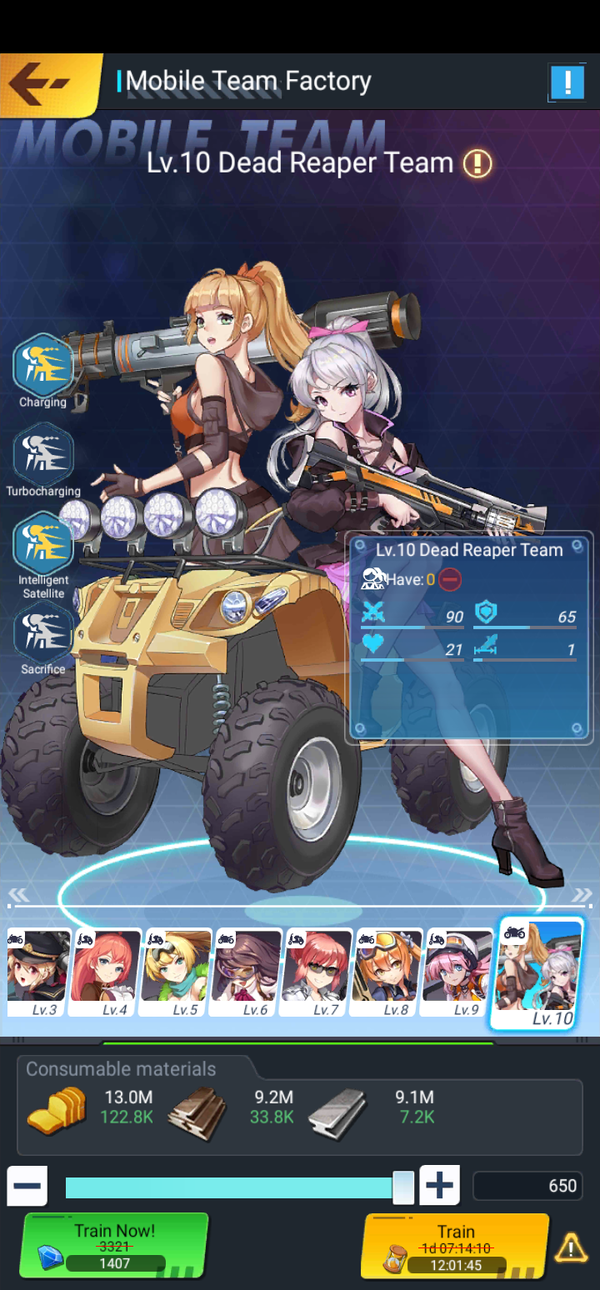 Dead Reaper Team (right) - Z-Girls - MyWaifuList